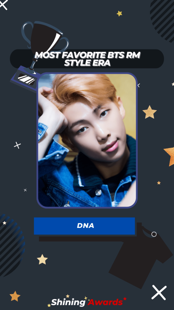 Most Favorite BTS RM Style Era - Shining Awards