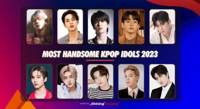 Most Handsome Kpop Idols 2023 (Close: March 31) - Shining Awards