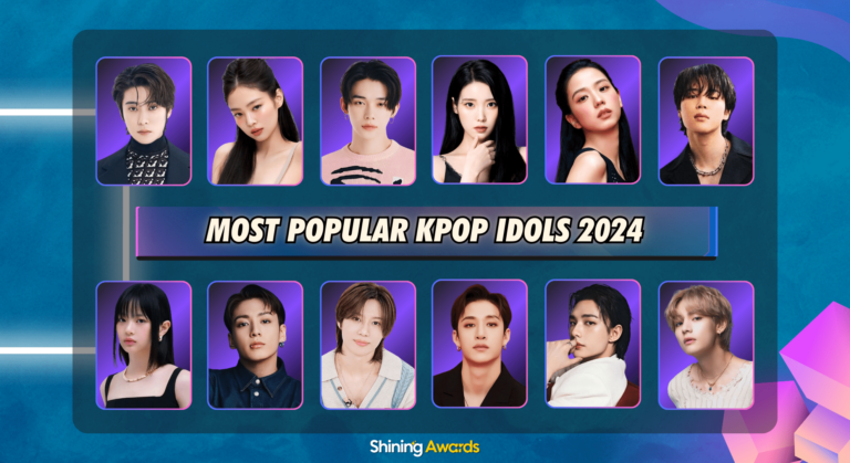 Most Popular Kpop Idols 2024 - Shining Awards