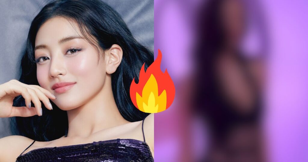 TWICE’s Jihyo Impresses in Sheer Lace Lingerie on Victoria’s Secret ...
