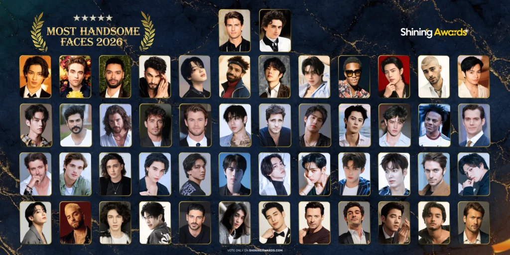 Most Handsome Men In The World 2026 - Shining Awards