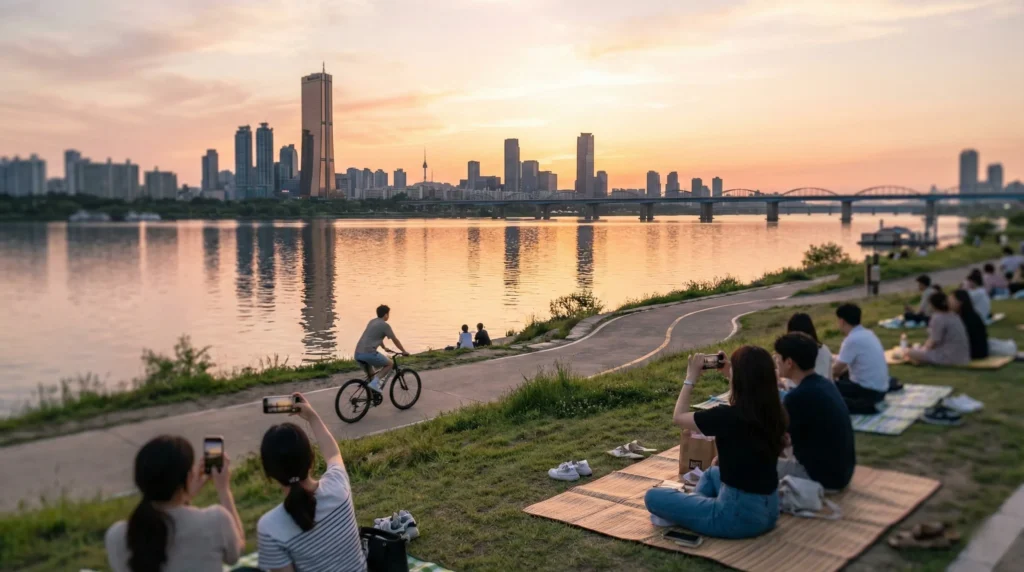 Walking the Han River at Sunset: Why This Urban Waterway Has Become ...