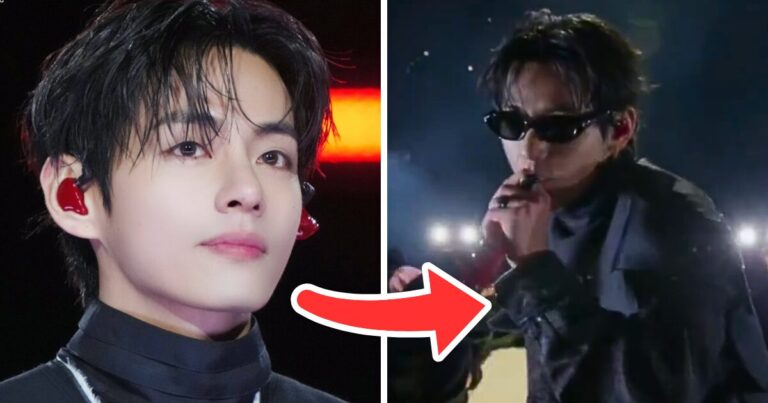 BTS V Faces Backlash Over Live Vocals at Comeback Concert - Shining Awards
